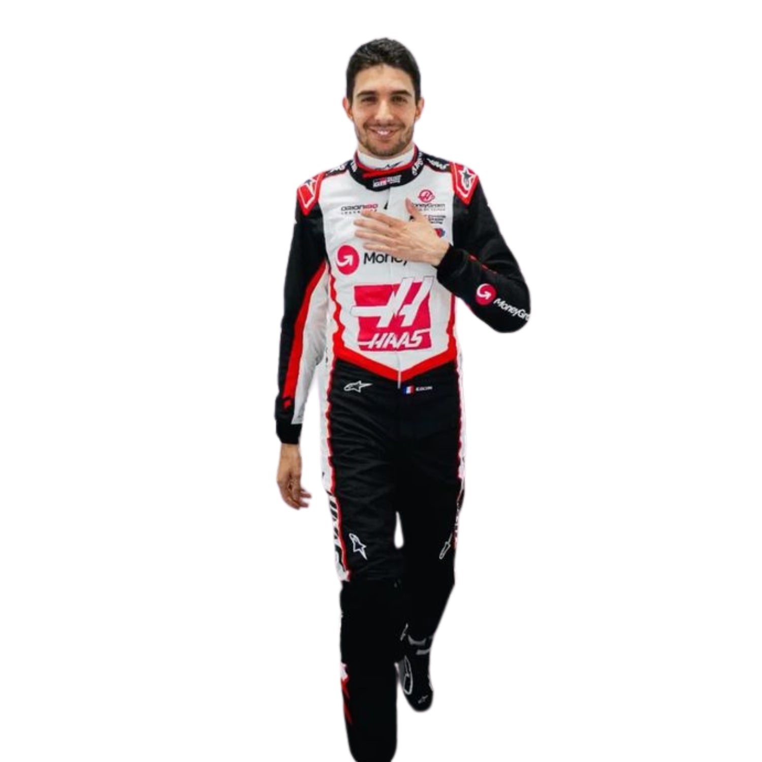 Esteban Ocon 2024 Haas Emilia Romagna GP F1 Racing Suit – Rapid Racewear
